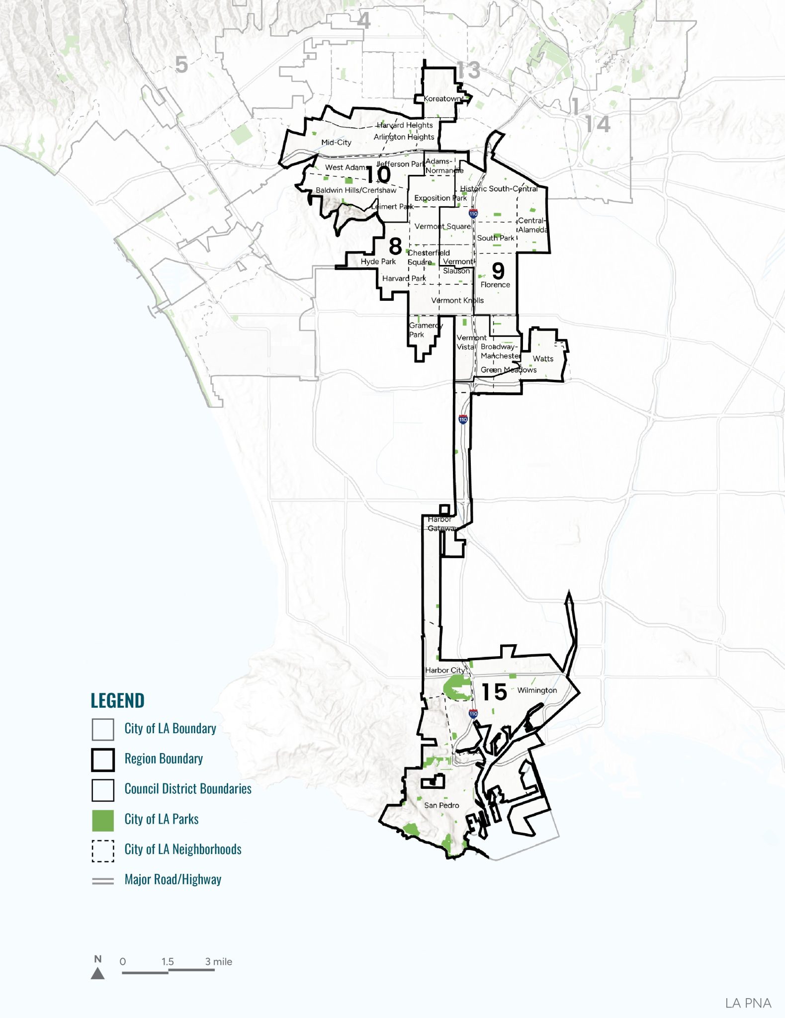 South – LA Park Needs Assessment – Department of Recreation and Parks